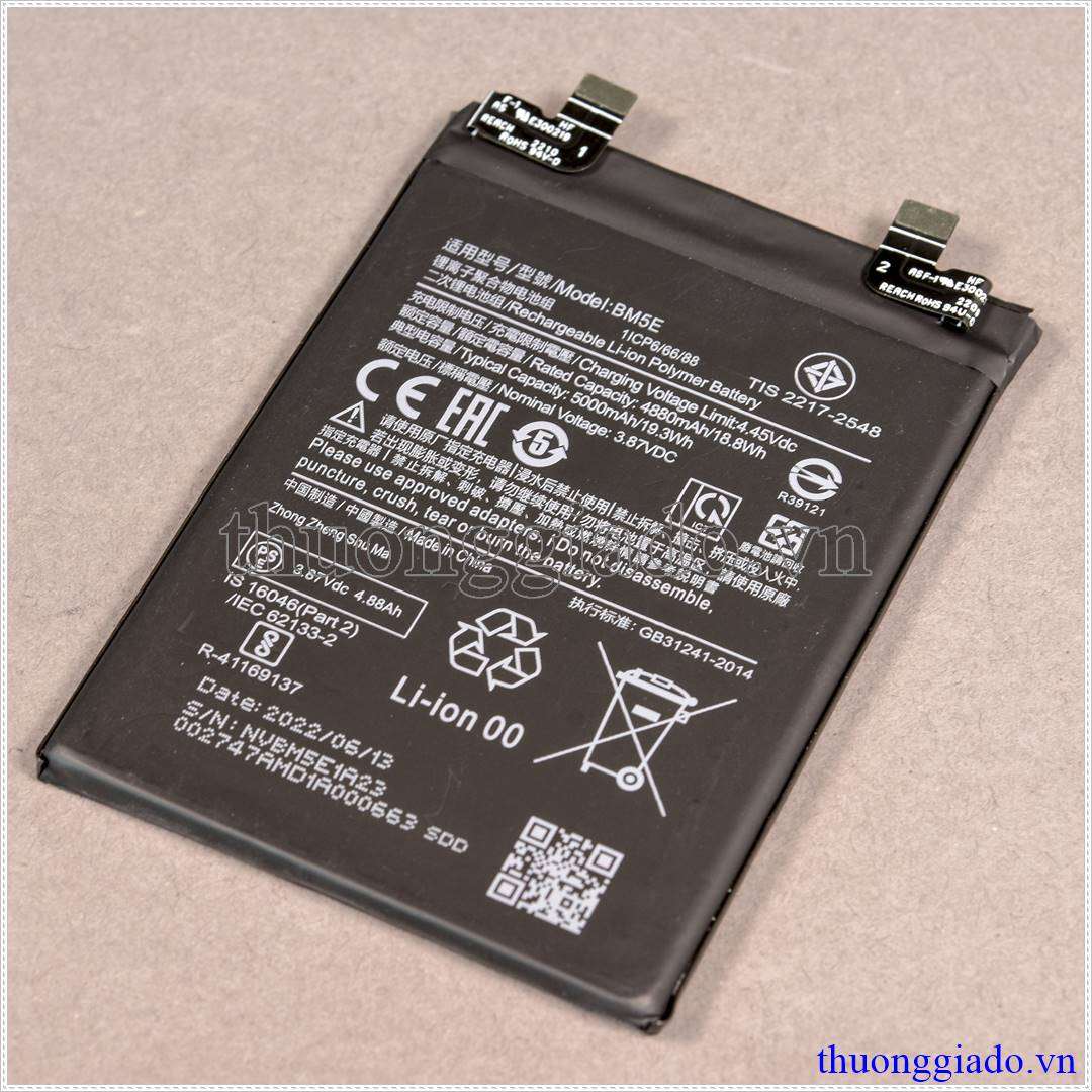 Thay pin Xiaomi Redmi K50 Pro, BM5E, 5000mAh * Lấy Ngay