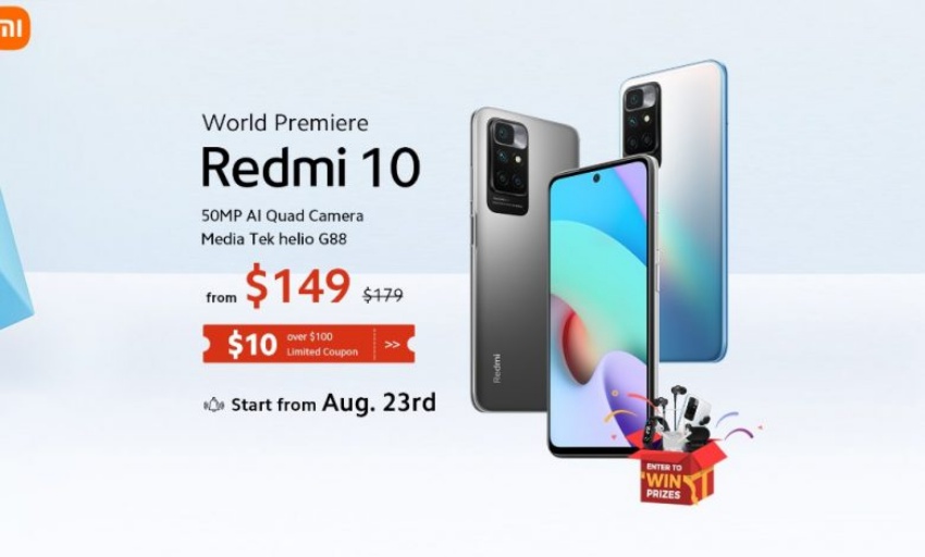 Redmi 10 hiện có sẵn để bán tại Cửa hàng Aliexpress chính thức của Xiaomi