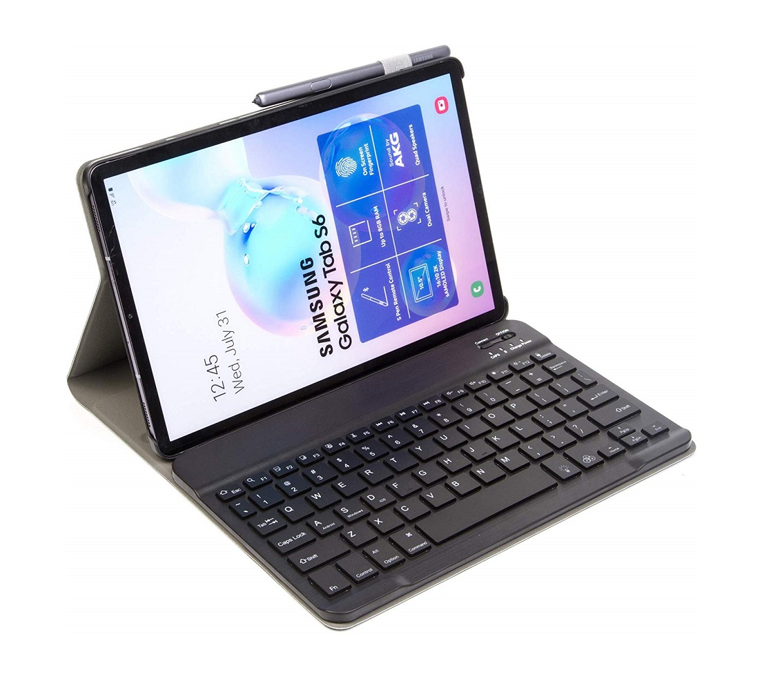Bàn phím bluetooth Samsung T865/ T860 Galaxy Tab S6 10.5 kèm bao da