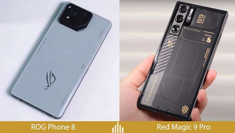 So Sánh Asus ROG Phone 8 & Nubia Red Magic 9 Pro: Ai Mạnh Hơn?
